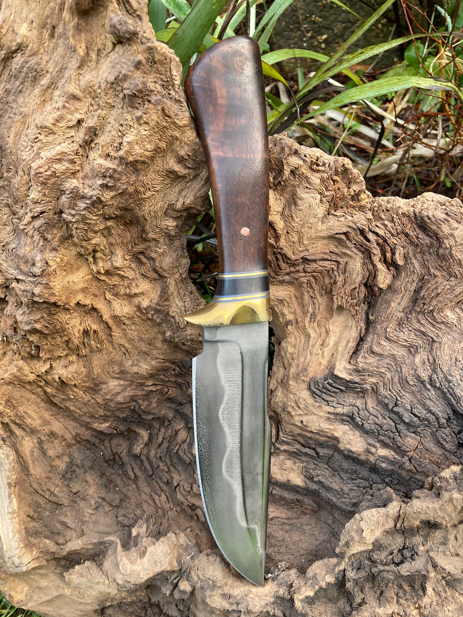 Hunting knife with Hamon - Sheath included – KD Knives