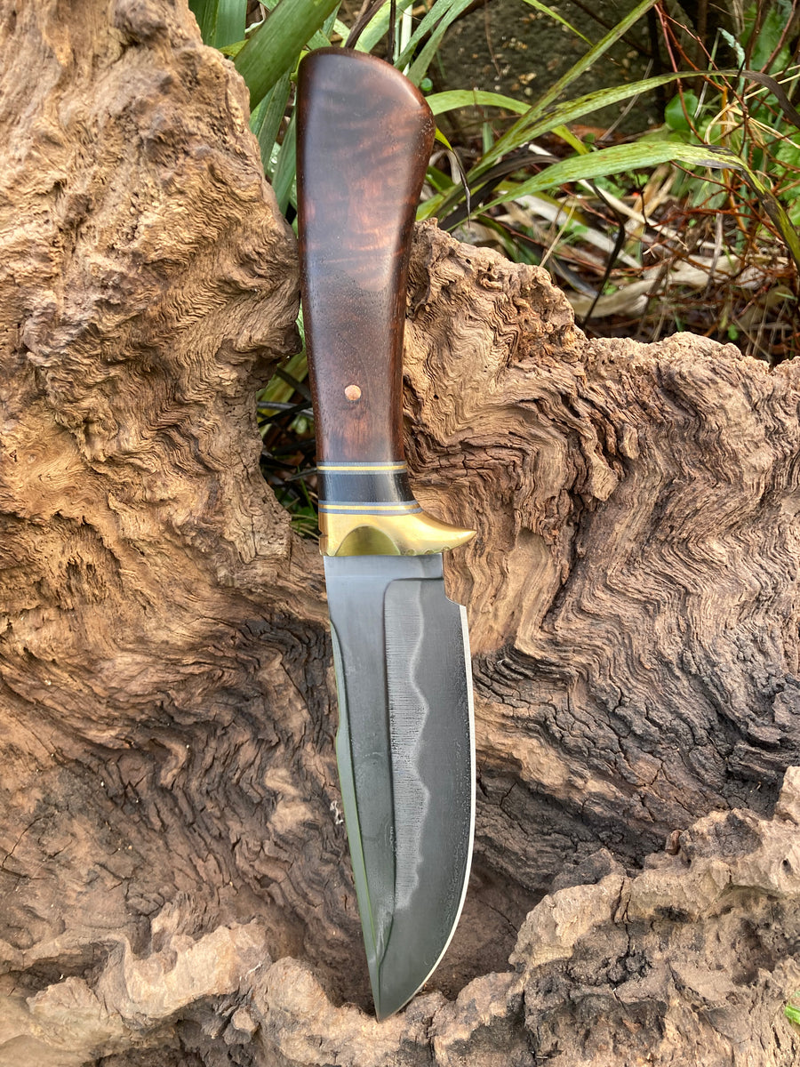 Hunting knife with Hamon - Sheath included – KD Knives